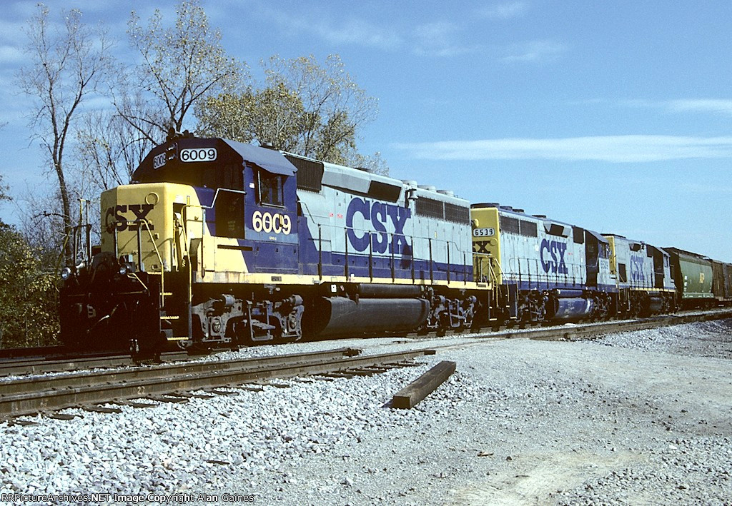 CSX GP40-2 6009